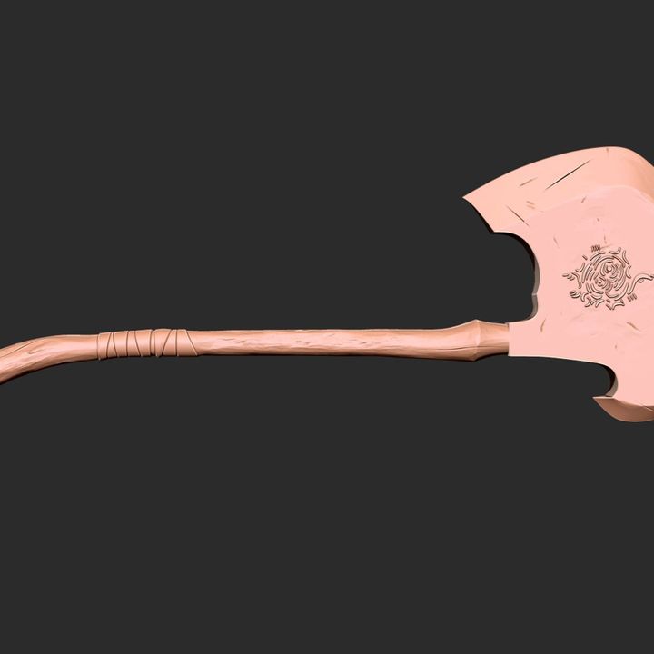Mei Mei's Battle Axe – Jujutsu Kaisen Cosplay Prop – Battle Layers Studio
