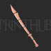 Jet Black Shadow Sword – Megumi Fushiguro – Jujutsu Kaisen Cosplay Pro ...